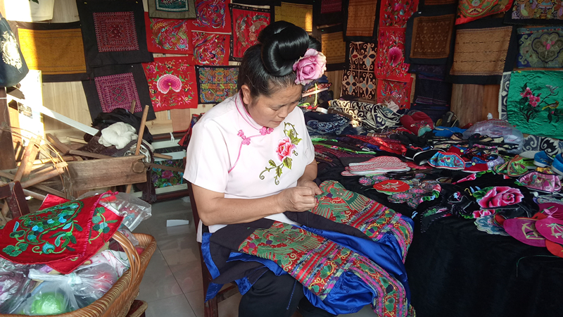 李玉芳：雷山苗绣针线中的文化密码 -香港商报